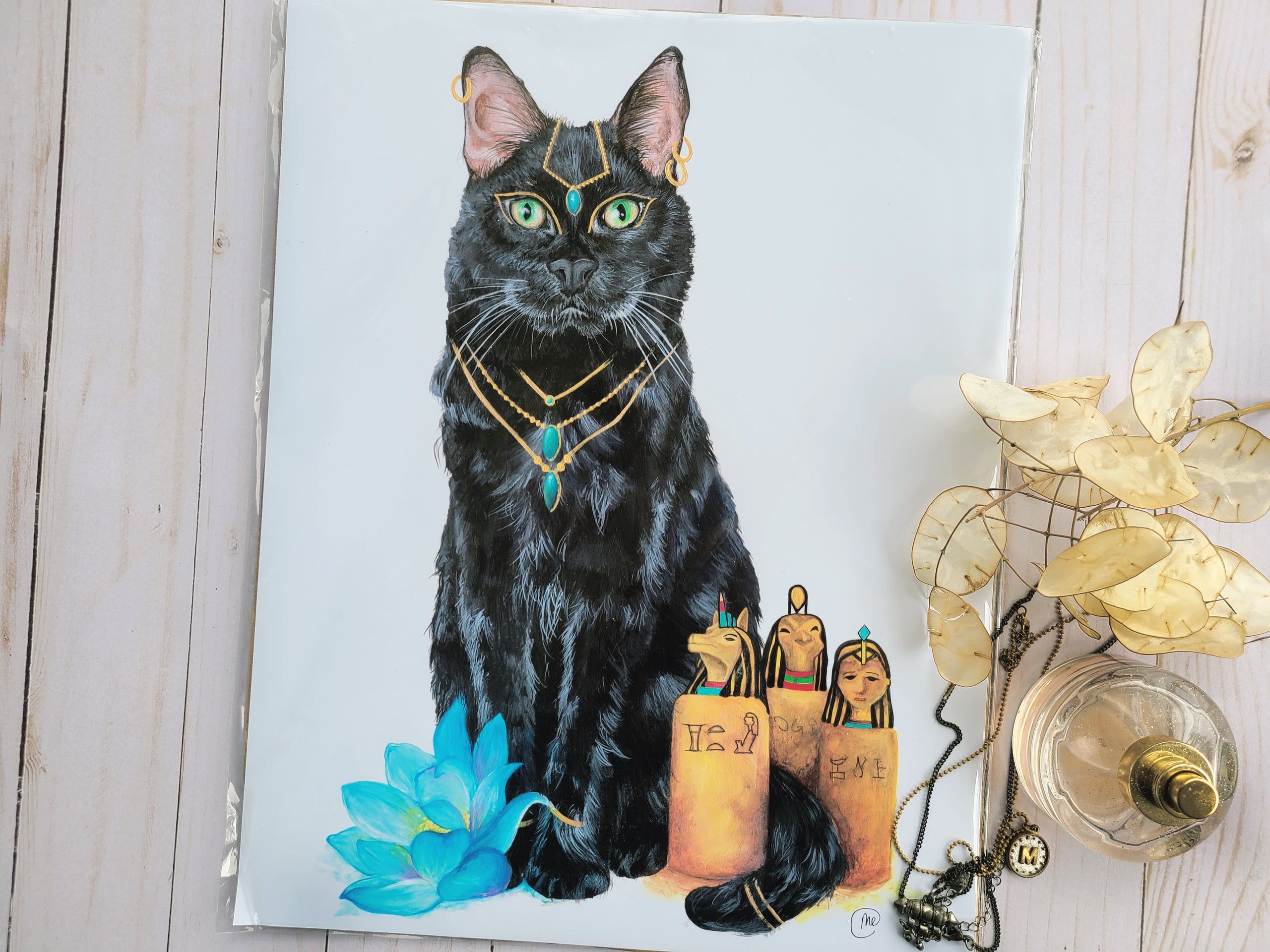 Bastet Print | Gradient Art Gallery